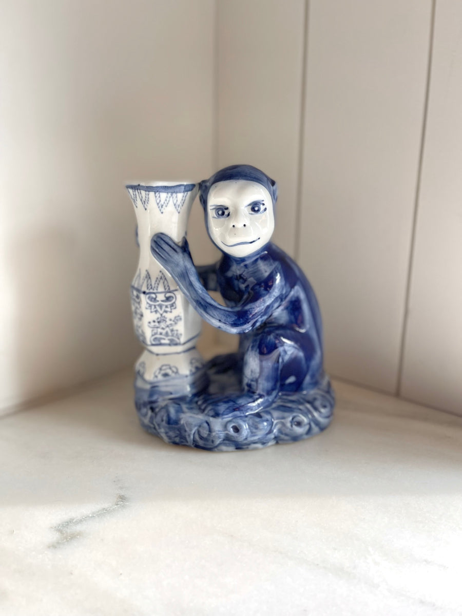 Vintage Chinoiserie Monkey Vase – K.Gray Interiors & Gardens
